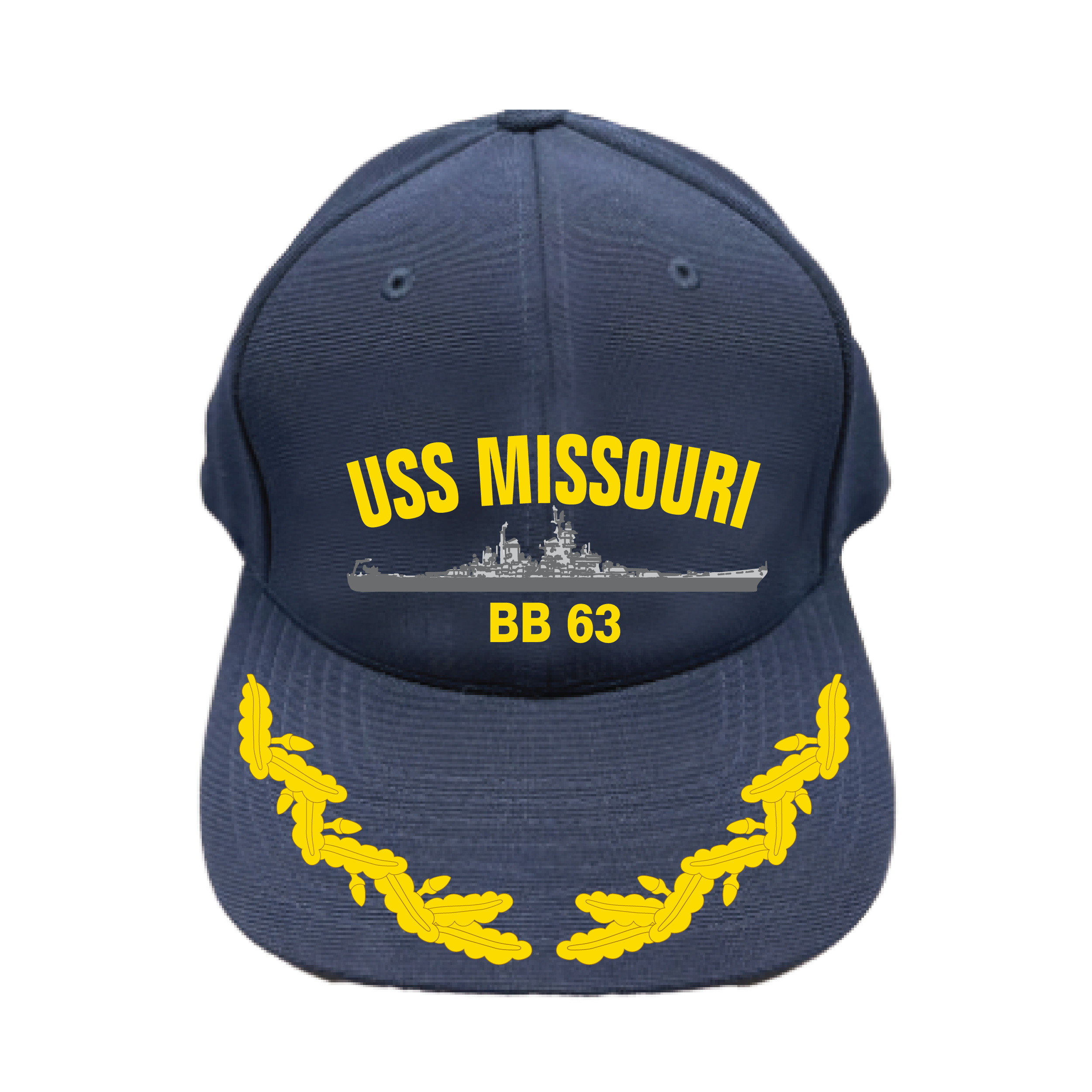 BB63 Scramble Adult Baseball Cap – USS Missouri