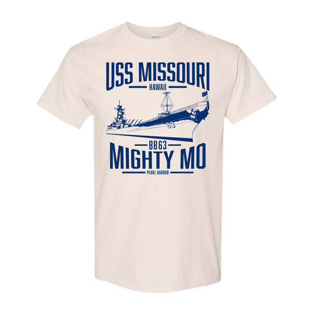 Vintage Mighty Mo Adult T Shirt – USS Missouri